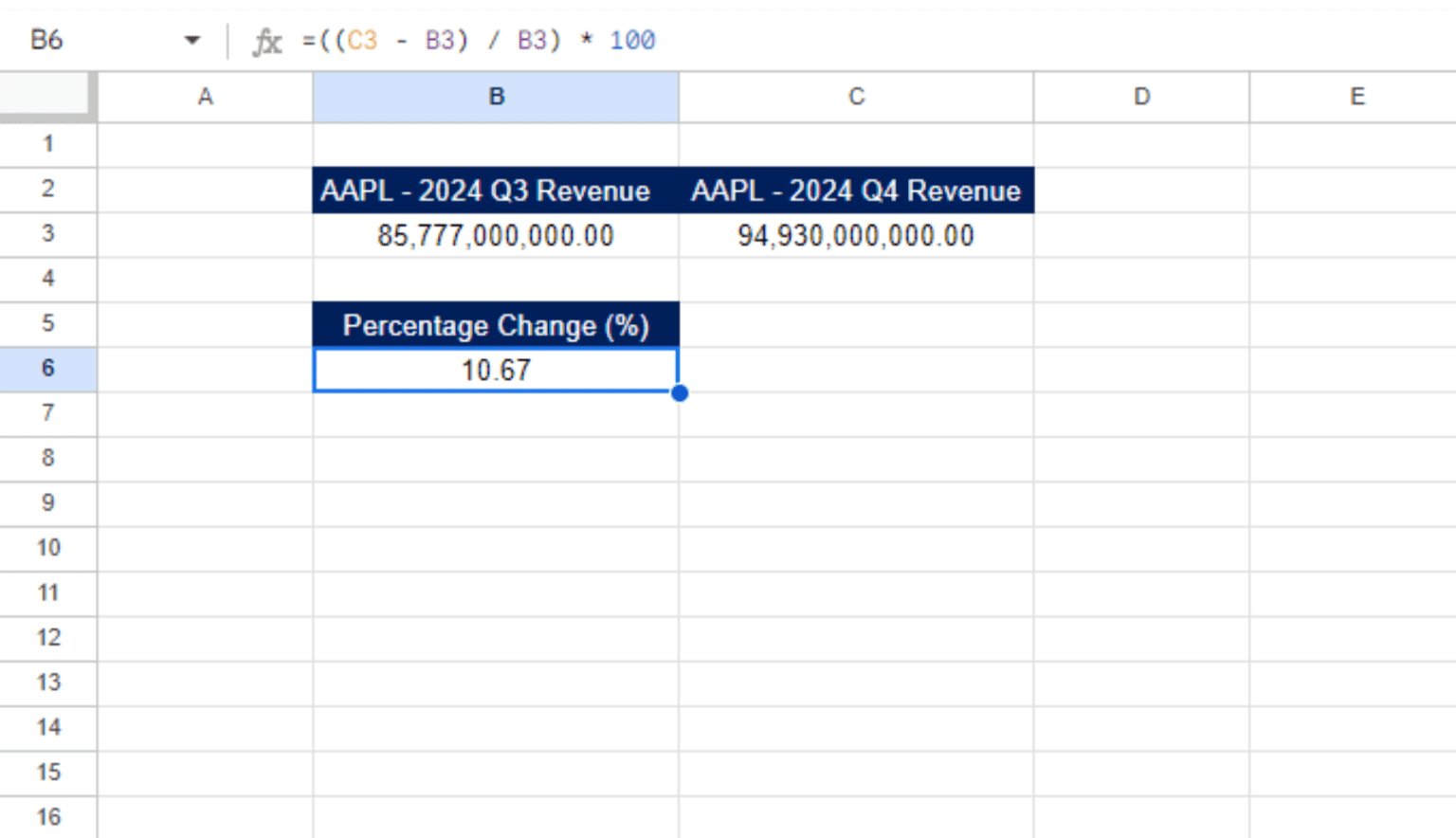 How to Calculate Percentage Change Formula in Excel: Step-by-Step Guide