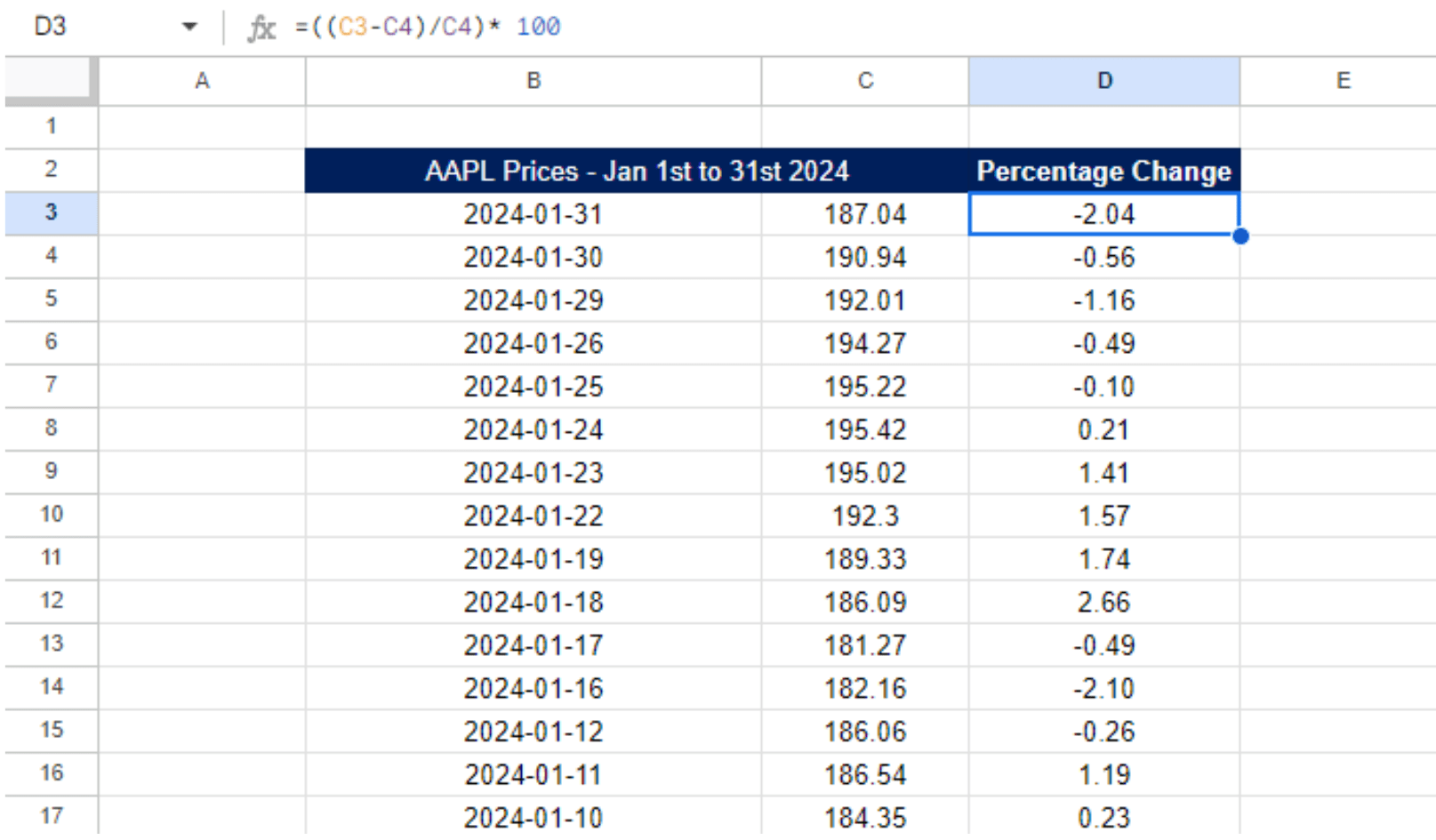 How to Calculate Percentage Change Formula in Excel: Step-by-Step Guide