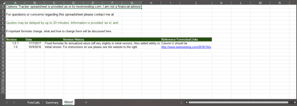 Download Your Free Option Tracker Excel Spreadsheet: Simplify Options ...