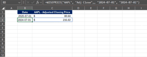 How to Calculate the Real Rate of Return (Using Excel + Wisesheets Data) - Wisesheets Blog