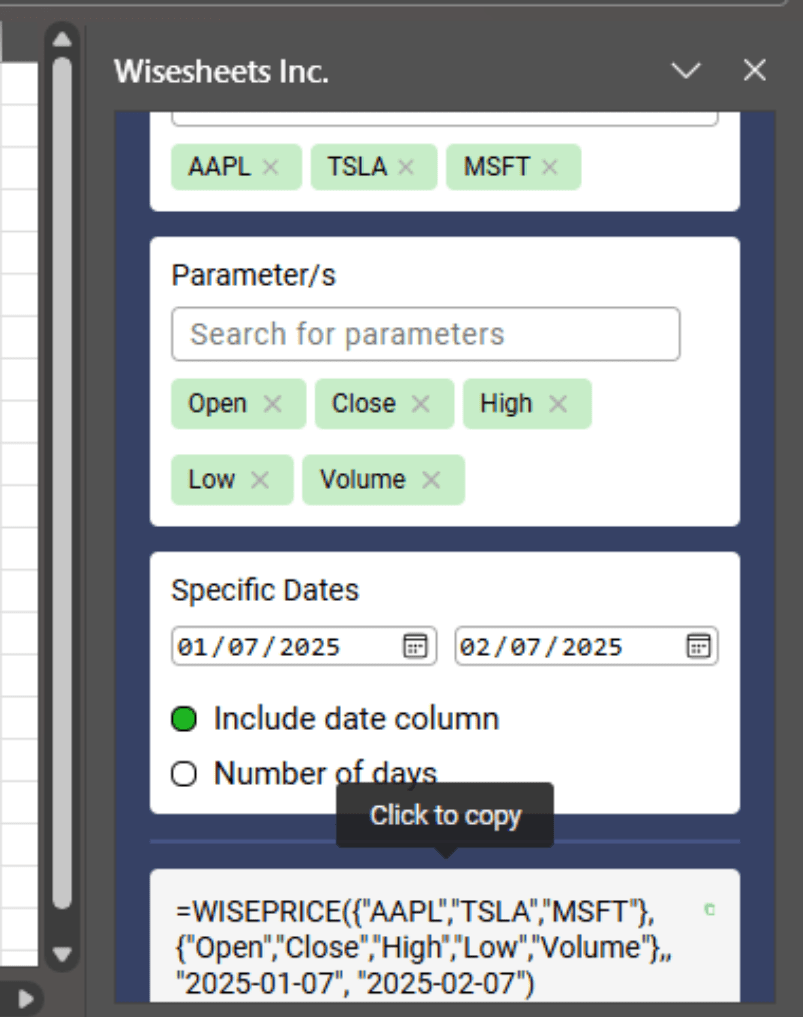 EOD Historical Data: How to Access, Download, and Use It with Wisesheets - Wisesheets Blog